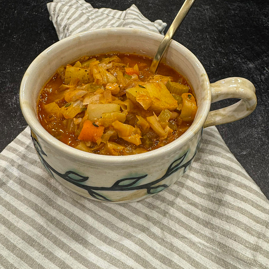 Rustic Cabbage, Potato and White Bean Stew - Pittsburgh Earth Day